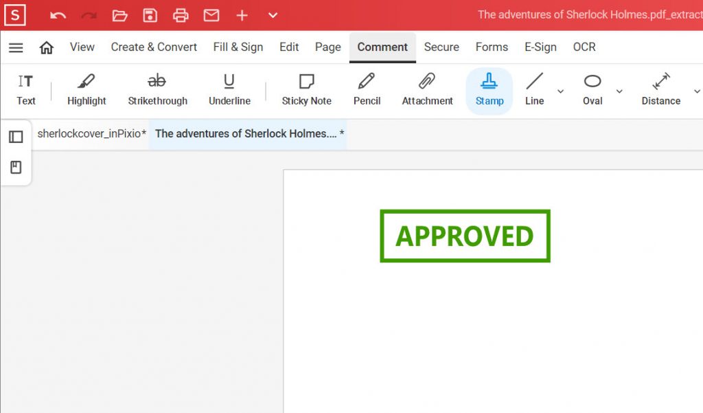 How to add stamps to PDF documents - Soda PDF